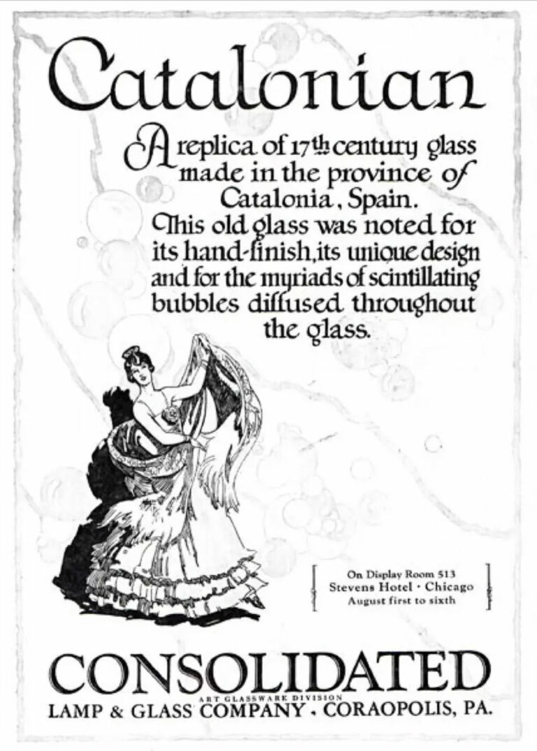 Consolidated Catalonian Glass - Streamline History & Design